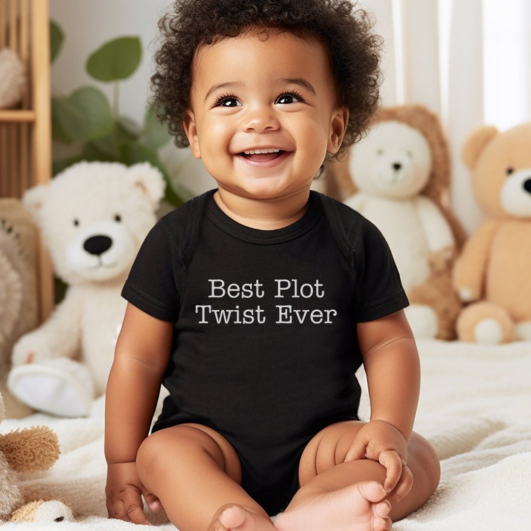 Best Plot Twist Ever Librarian Baby Onesie, Boho Baby Book Lover Gift ...