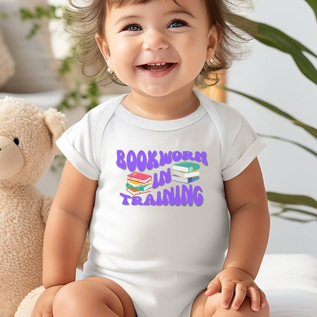 Bookworm in Training Baby Onesie Baby Shower Gift for - Etsy