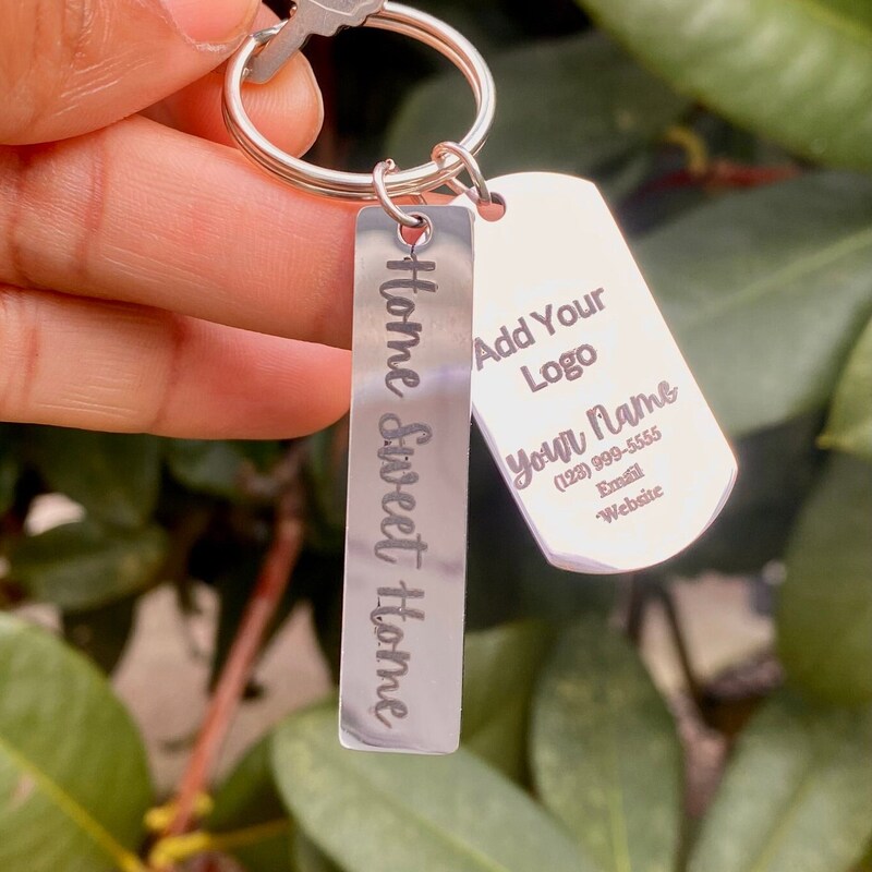 Home Keychain - Etsy