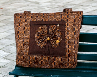 African Print Tote Bag, African Handbag, Kitenge Bag, Women Handbag ...