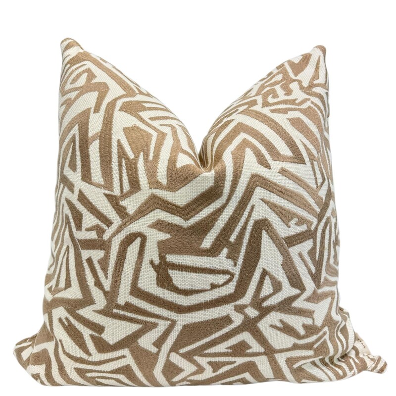Tan Pillow - Etsy