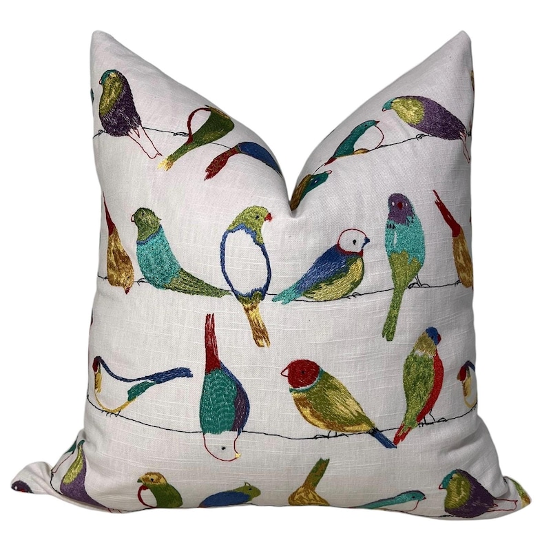 Bird Cushion Cover - Etsy