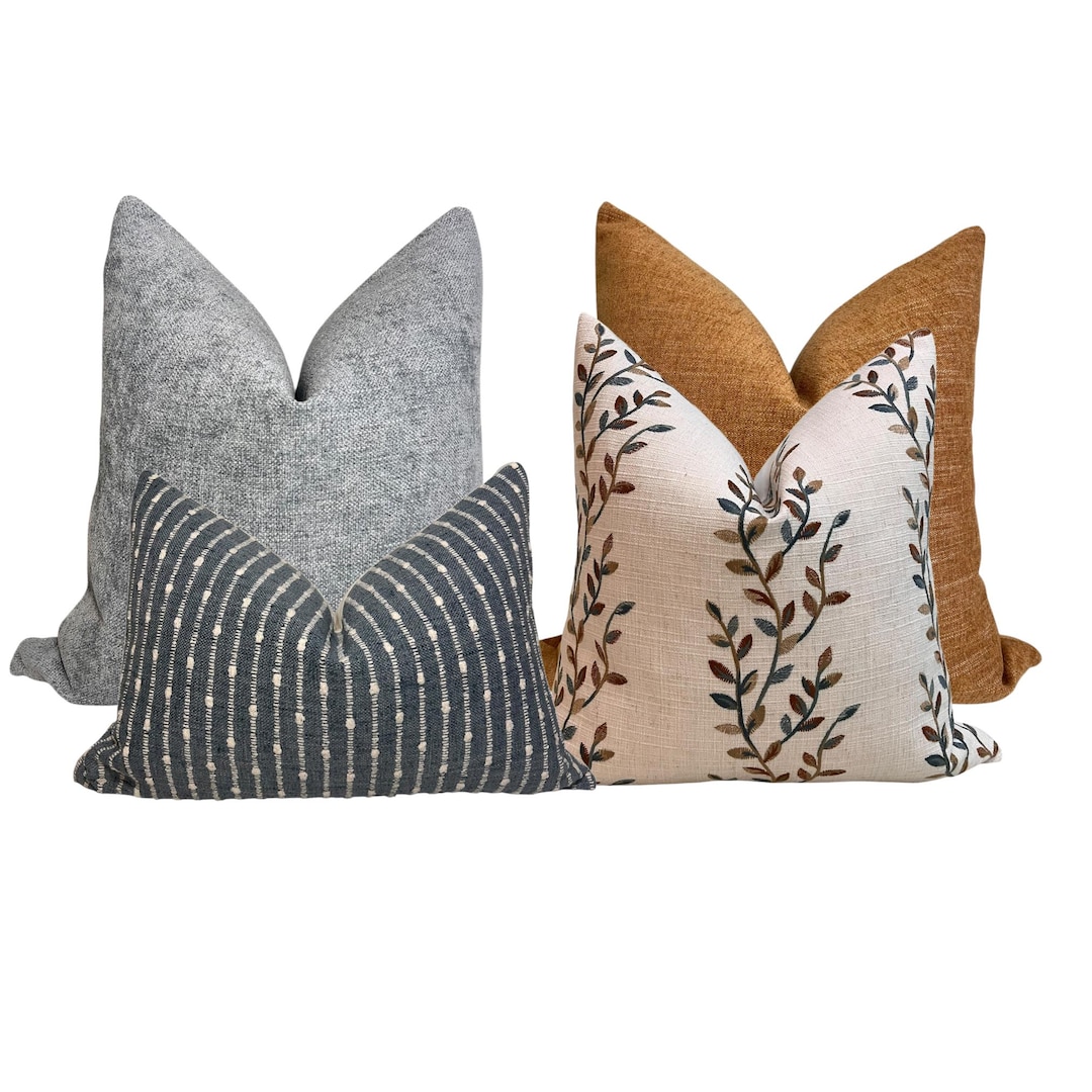Boho Sofa Pillow Combo, Throw Pillow Set, Decorative Cushions Set ...