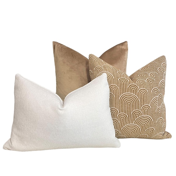 Neutral Pillows - Etsy