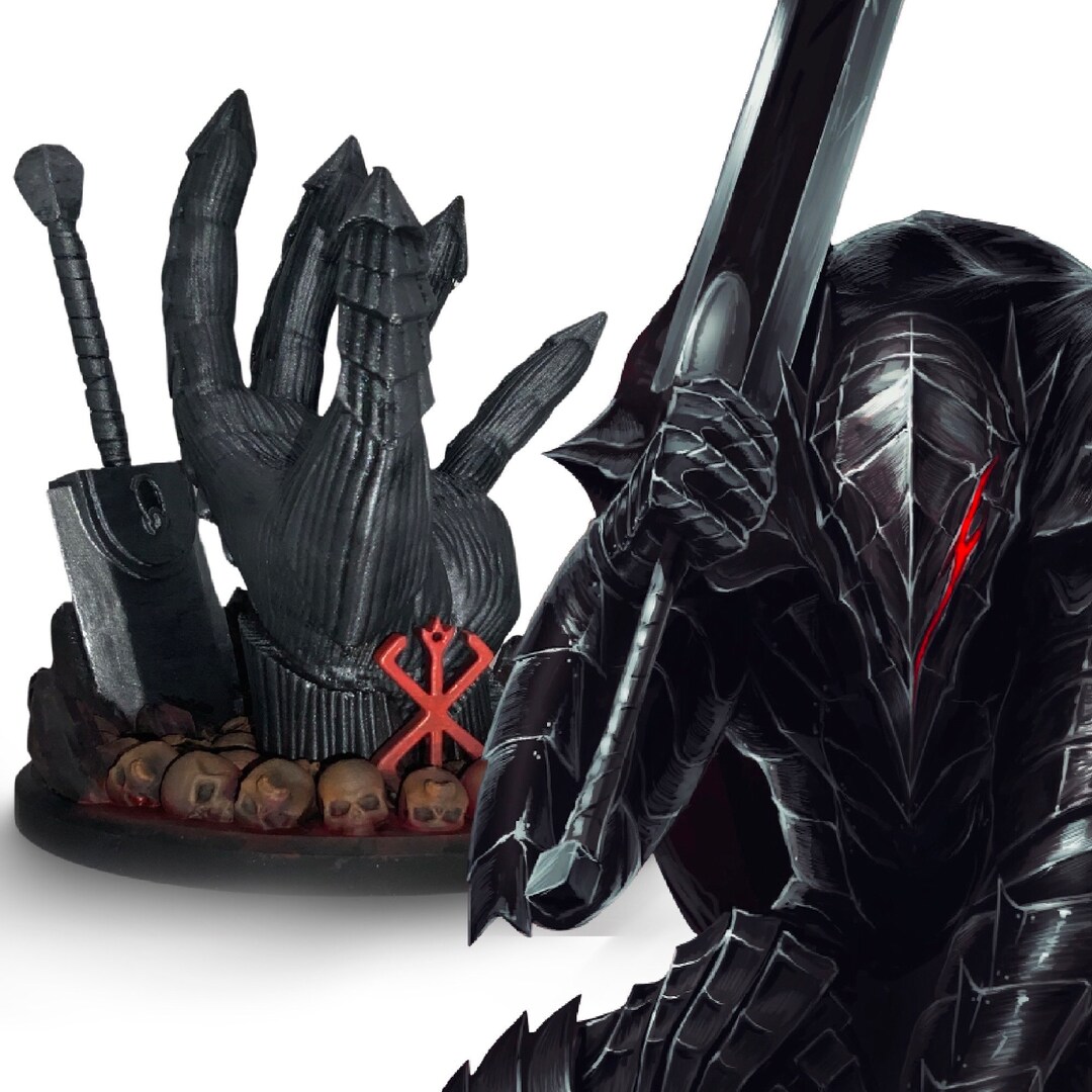 Berserk Guts Hand Controller Stand ,femto Anime Console Holder Eye ...