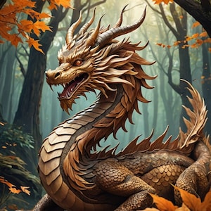 2024 Wood Dragon Spirit Guide, Familiar, Astral Journey Guide ...