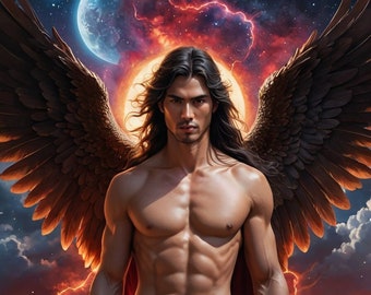 Fallen Angel Spirit Protector, Warrior, Grants Psychic Powers, Self ...