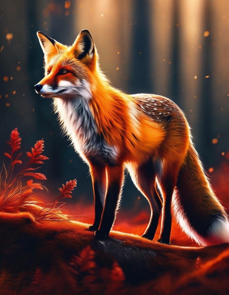Fox Familiar, Empowerment and Self-discovery Guide, Companion Spirit ...
