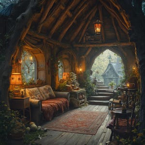 Enchanted Woods Cabin, Astral Abode, Metaphysical Home, Spirit Energy ...