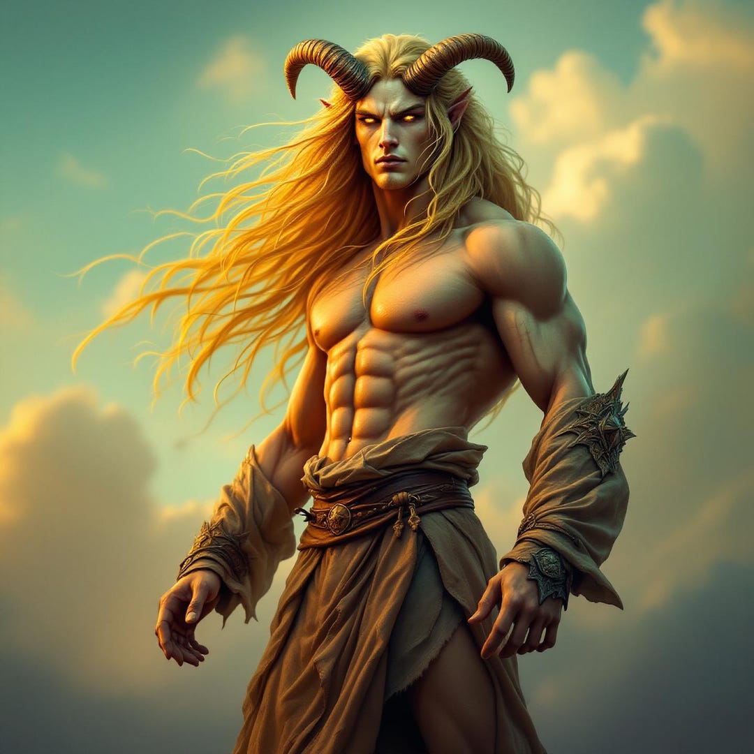 Satyr, Follower of Bacchus, God Spirit Guide and Companion, Spirit ...