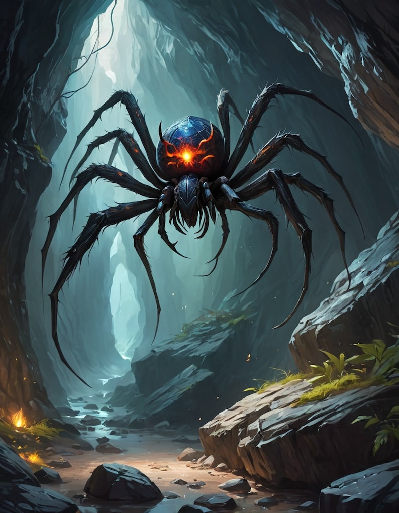 Spider Shape-shifter Spirit, Spider Spirit Guide, Binding Spell, Spirit ...