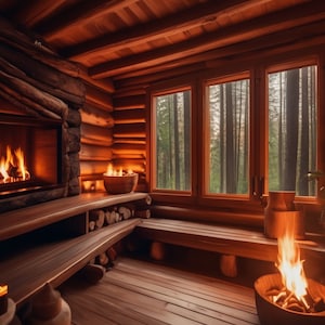 Woodland Log Cabin, Astral Abode, Metaphysical Home, Spirit Energy ...