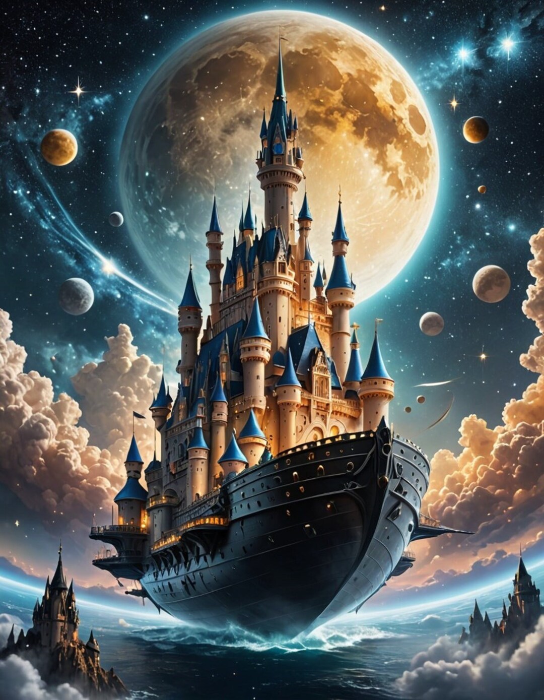 Ship Astral Abode, Metaphysical Home, Spirit Energy, Guide Resting ...