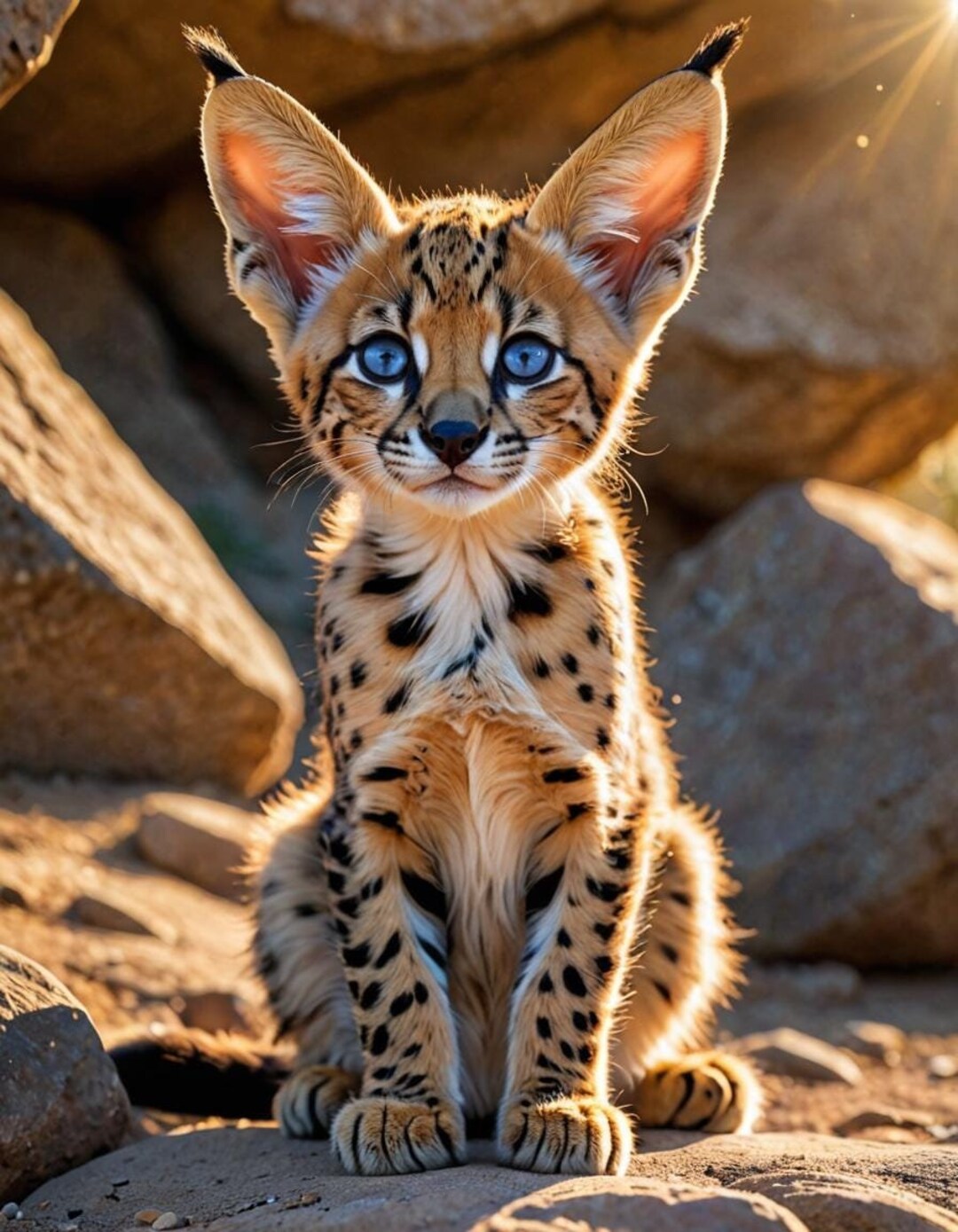 Serval Cub Familiar, Wild Cat Spirit, Feline Guide, Magic Cat, Familiar Spirit, Distance Binding ...