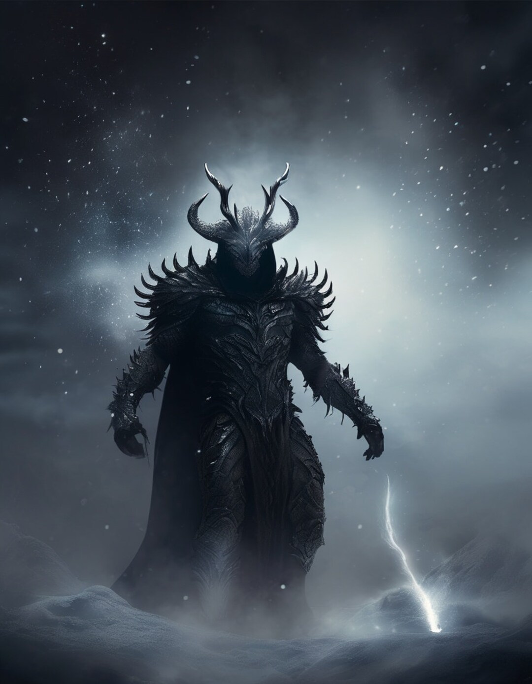 Powerful Dark Ifrit Djinn Spirit Companion, Wish Wealth Granter ...