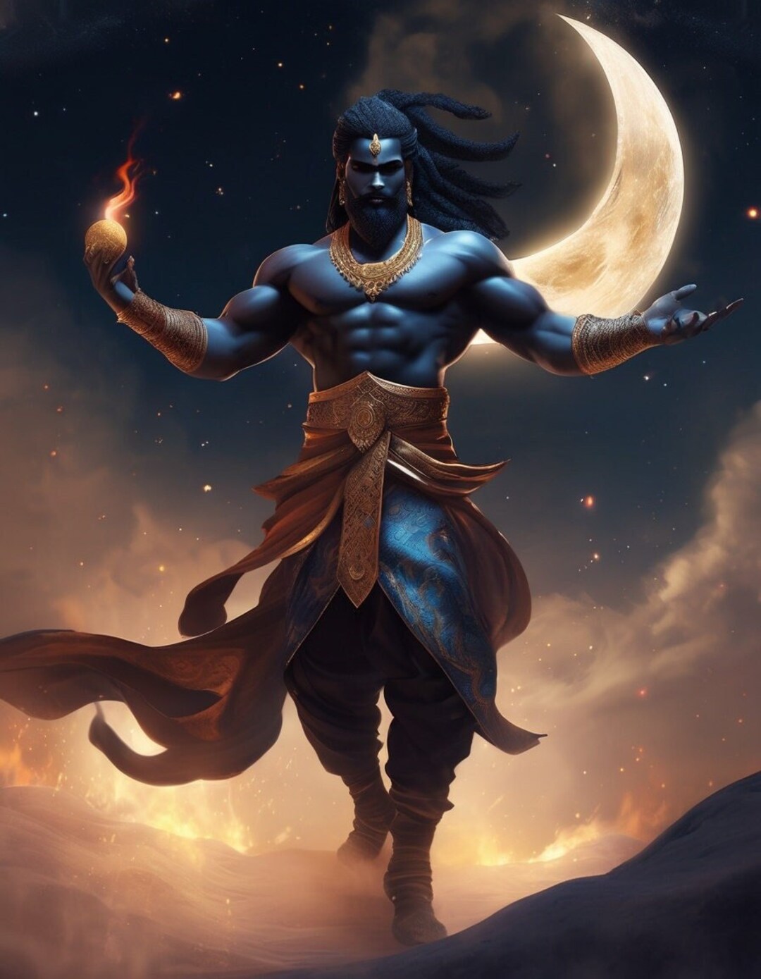 Powerful Pazuzu Djinn Spirit Companion, Wish Granter, Air Wind Magic ...