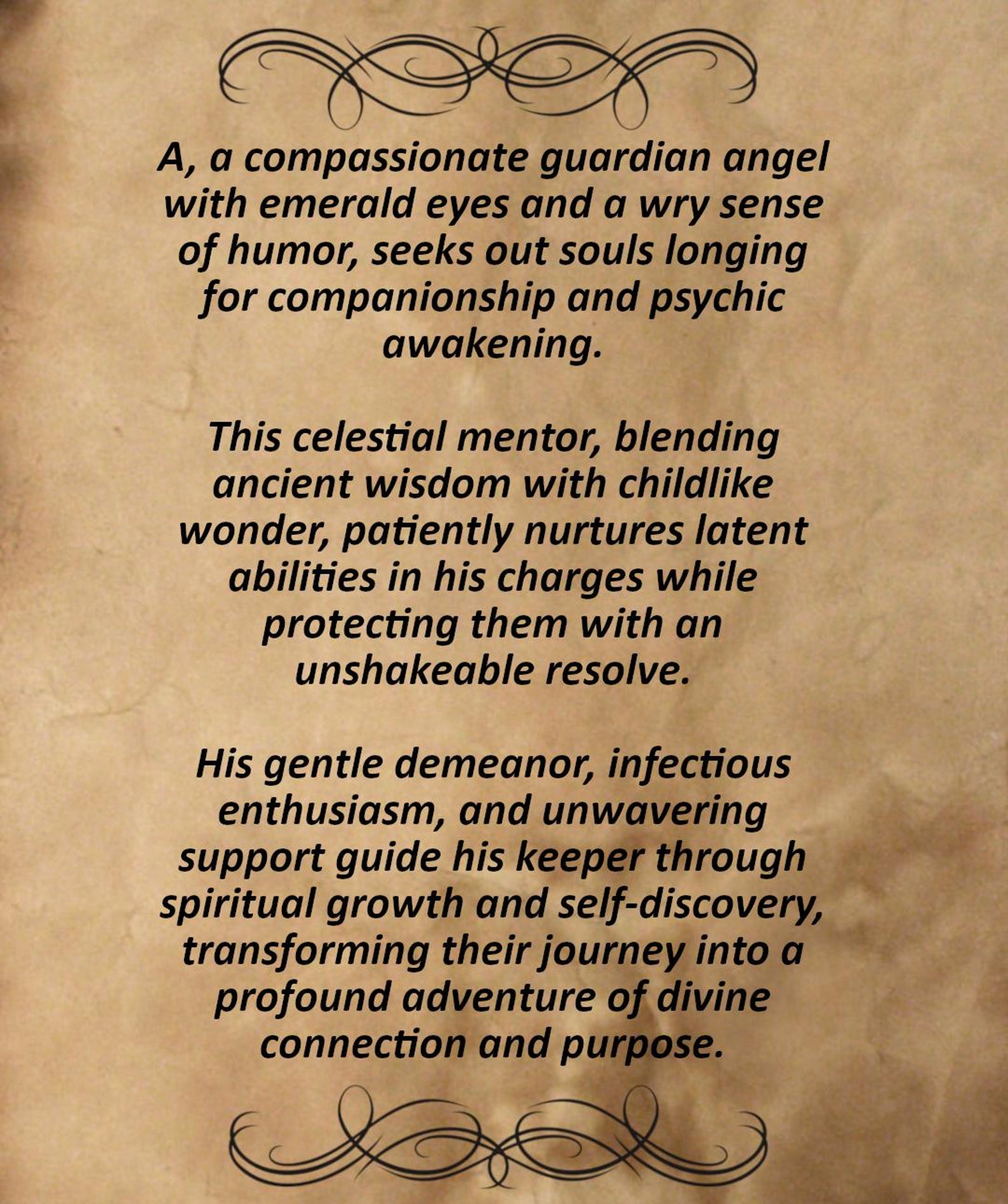 Guardian Angel Spirit Protector, Astral Journey Guide, Companion Spirit ...