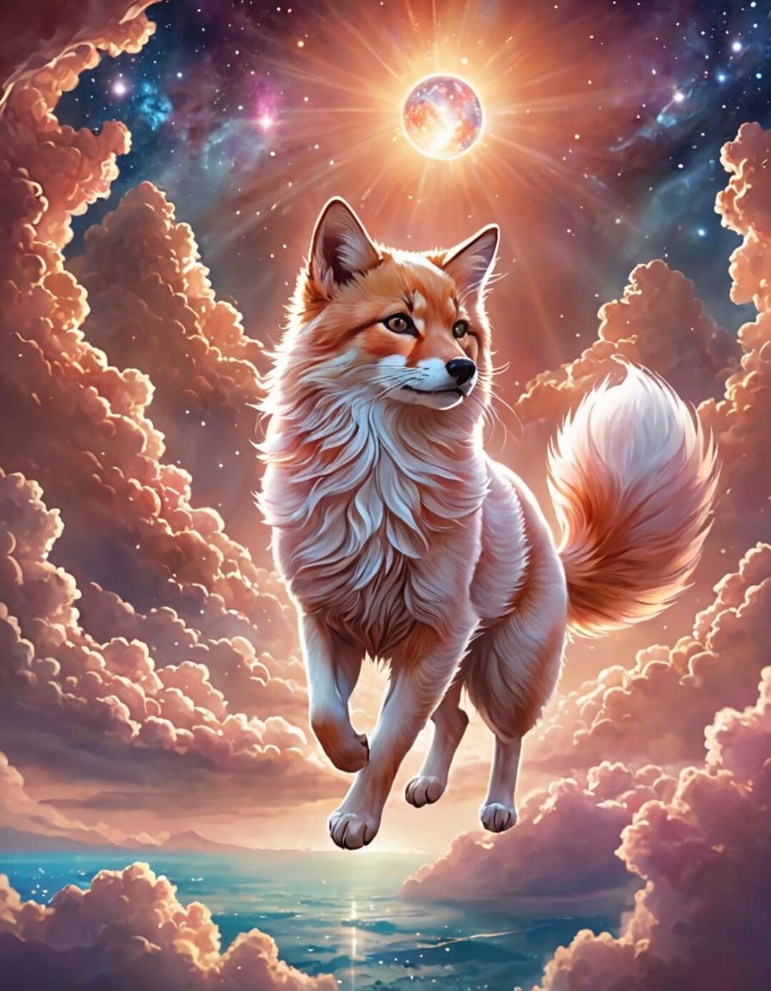Pink Fox Familiar, Friendship and Social Spirit, Astral Journey Guide ...