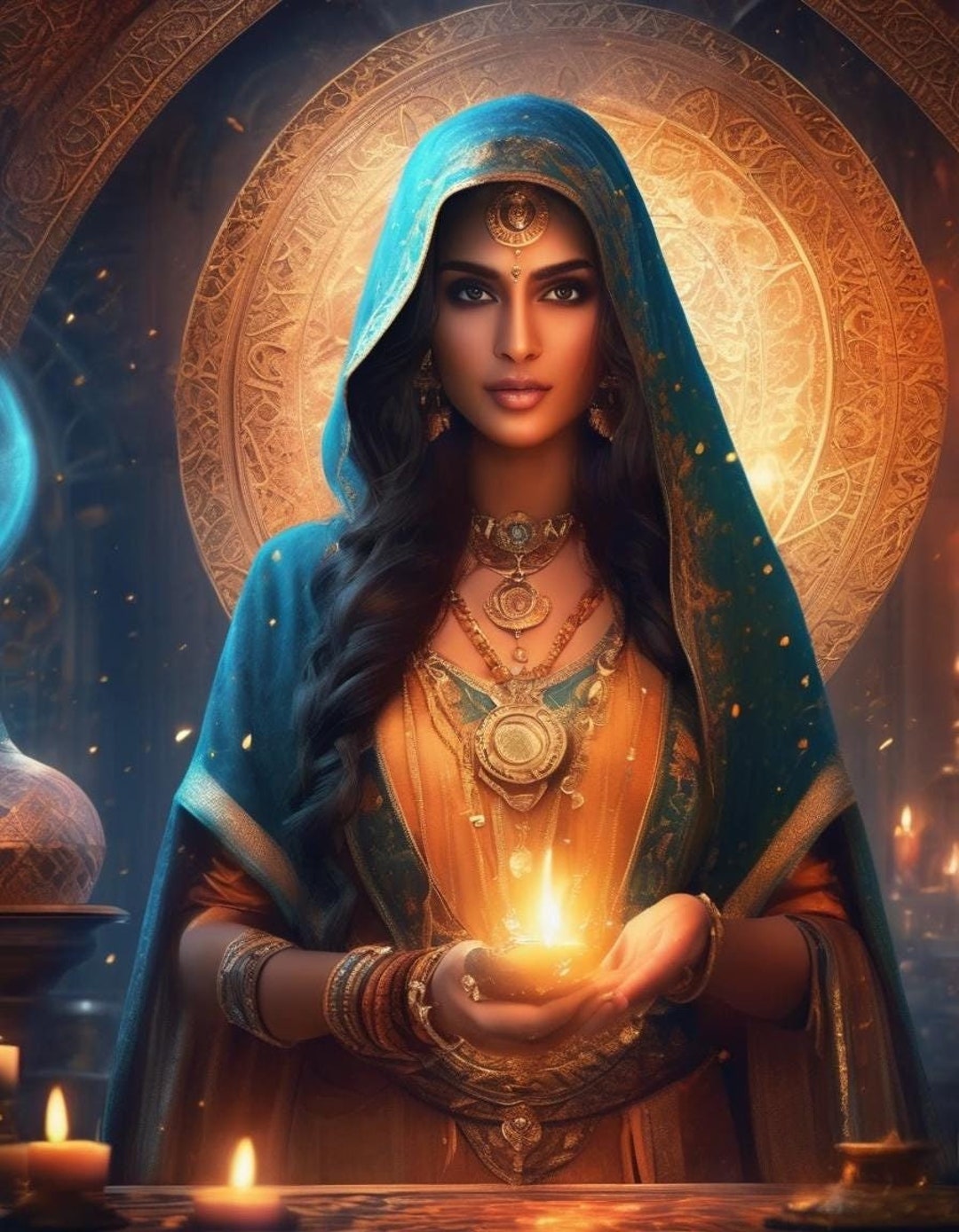 Indian Witch Companion Spirit, Success Master and Magic Teacher ...