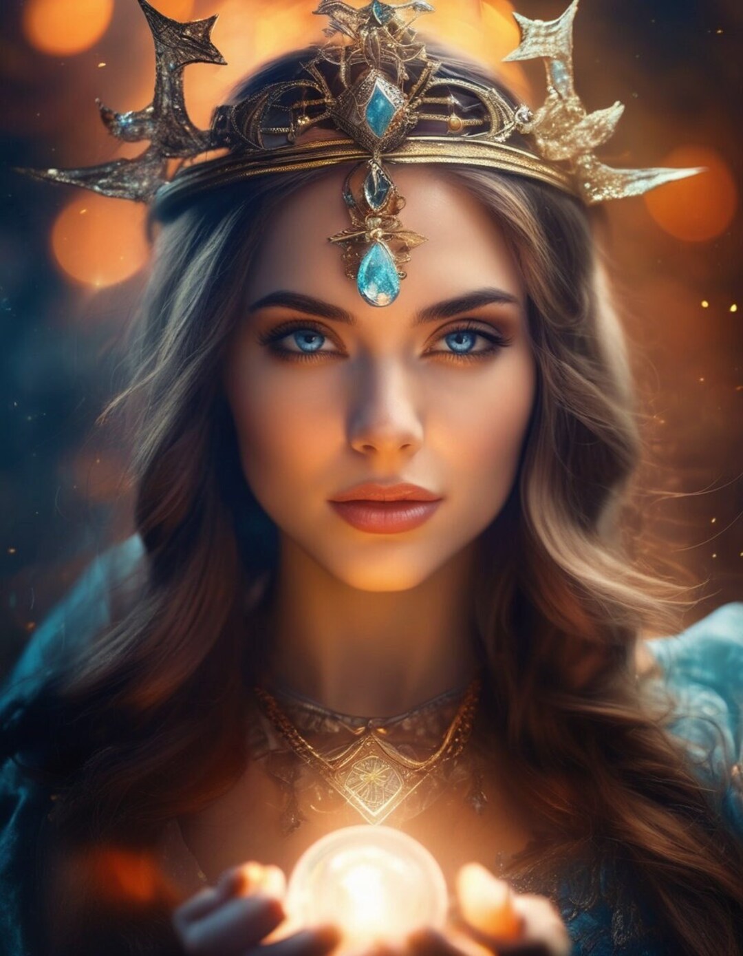 Norse Witch Companion Spirit, Wealth Gathering, Life Improvement ...