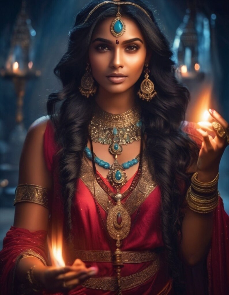 Indian Witch Companion Spirit, Success Master and Magic Teacher ...