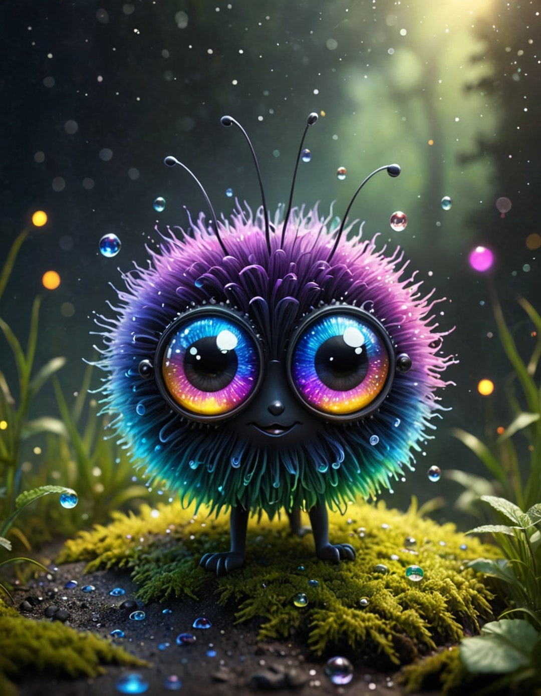 Puffs and Book Set, Spirit Pets, Absorbs Negative Energy, Familiars ...