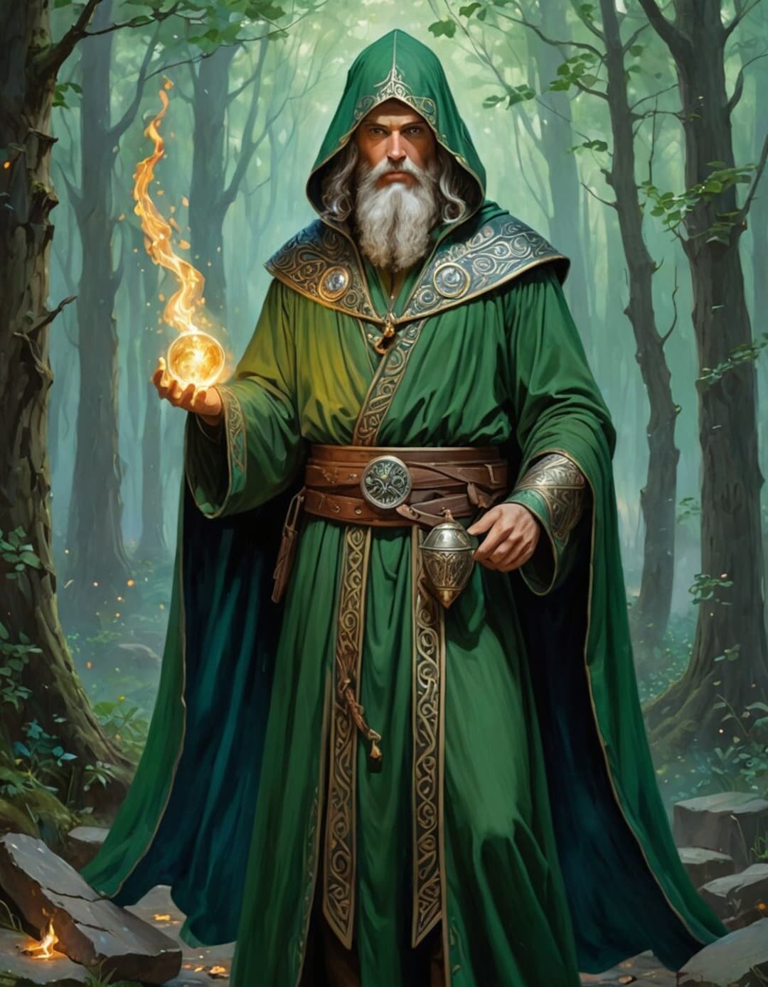 Wizard Guide, Teacher and Healer, Companion Spirit Guide, Spirit Keeper ...