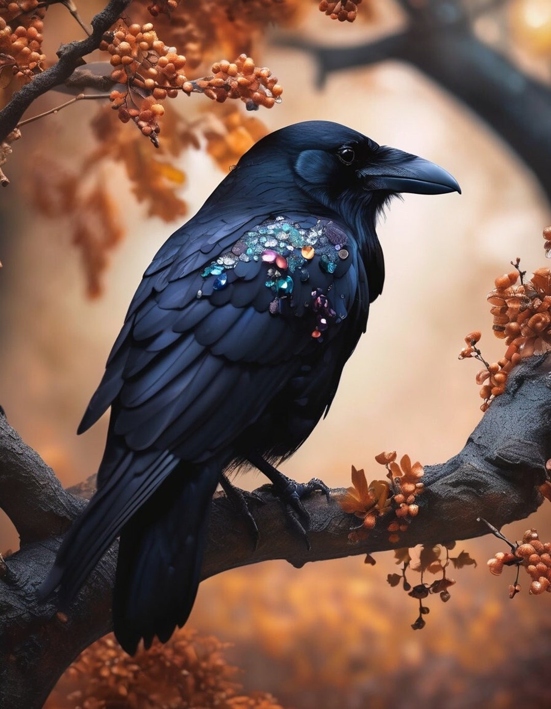 Raven Spirit Guide, Spirit Familiar, Astral Journey Guide, Companion ...