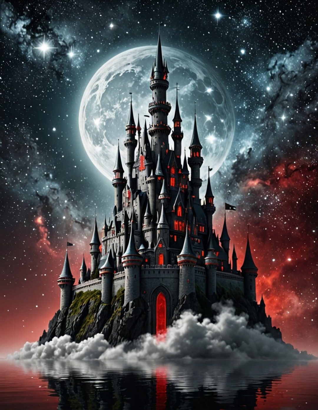 Dark Castle Astral Abode, Metaphysical Home, Spirit Energy, Resting ...
