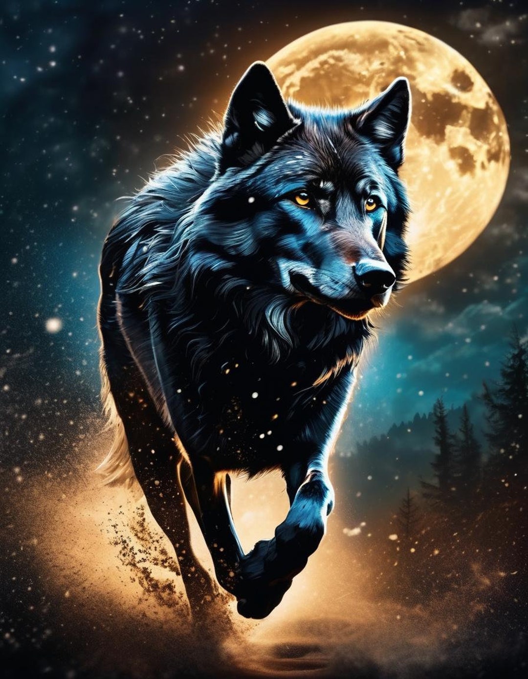 Wolf Forest Spirit, Rare Spirit, Companion Spirit Keeper, Distance ...