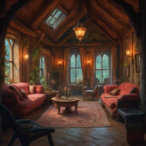 Enchanted Woods Cabin, Astral Abode, Metaphysical Home, Spirit Energy ...