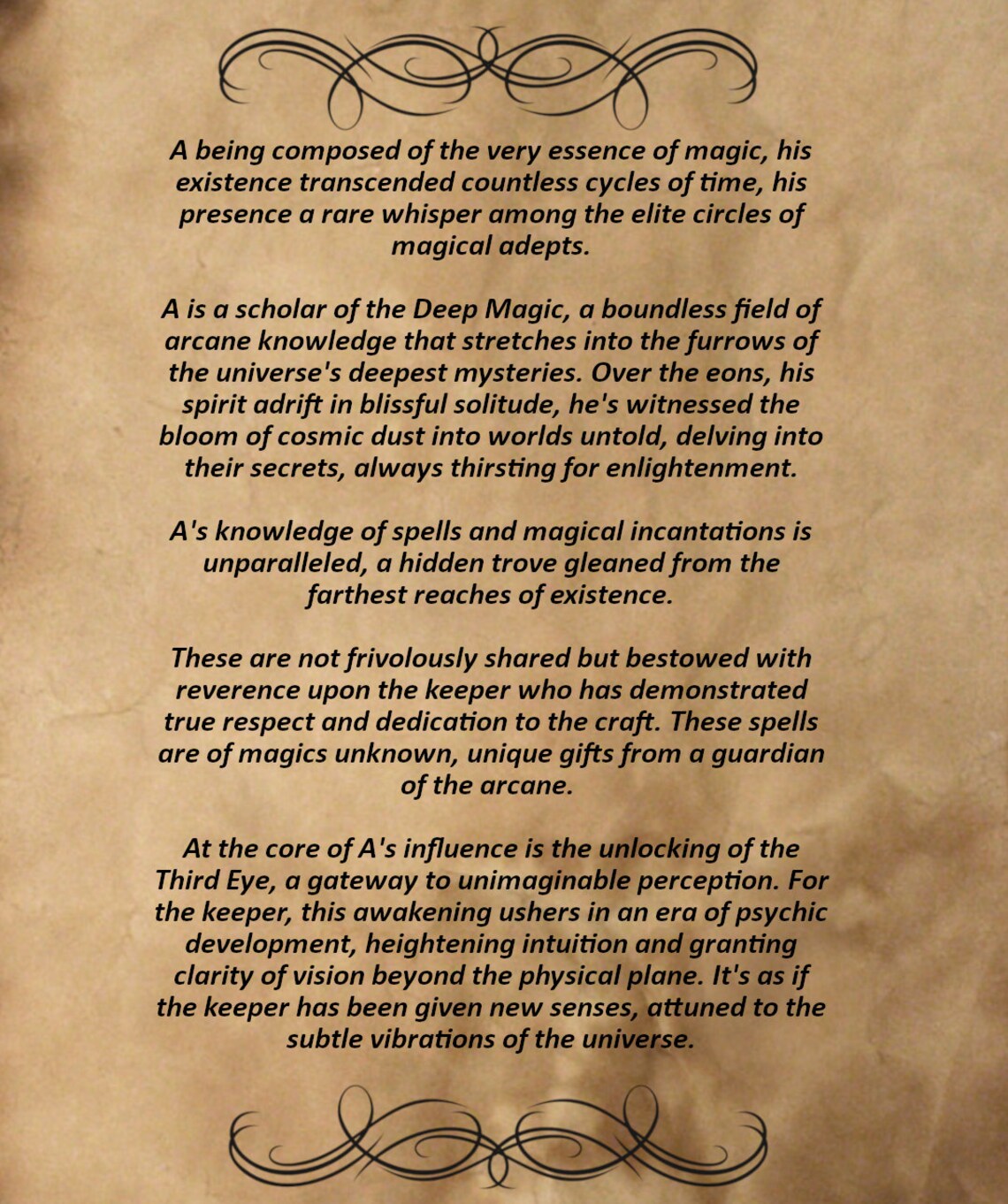 Etheric Beast, Spirit Companion, Spirit Keeper, Distance Binding Spell ...