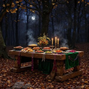 Mabon Feast Celestial Offering, Autumn Equinox Blessing, Metaphysical ...