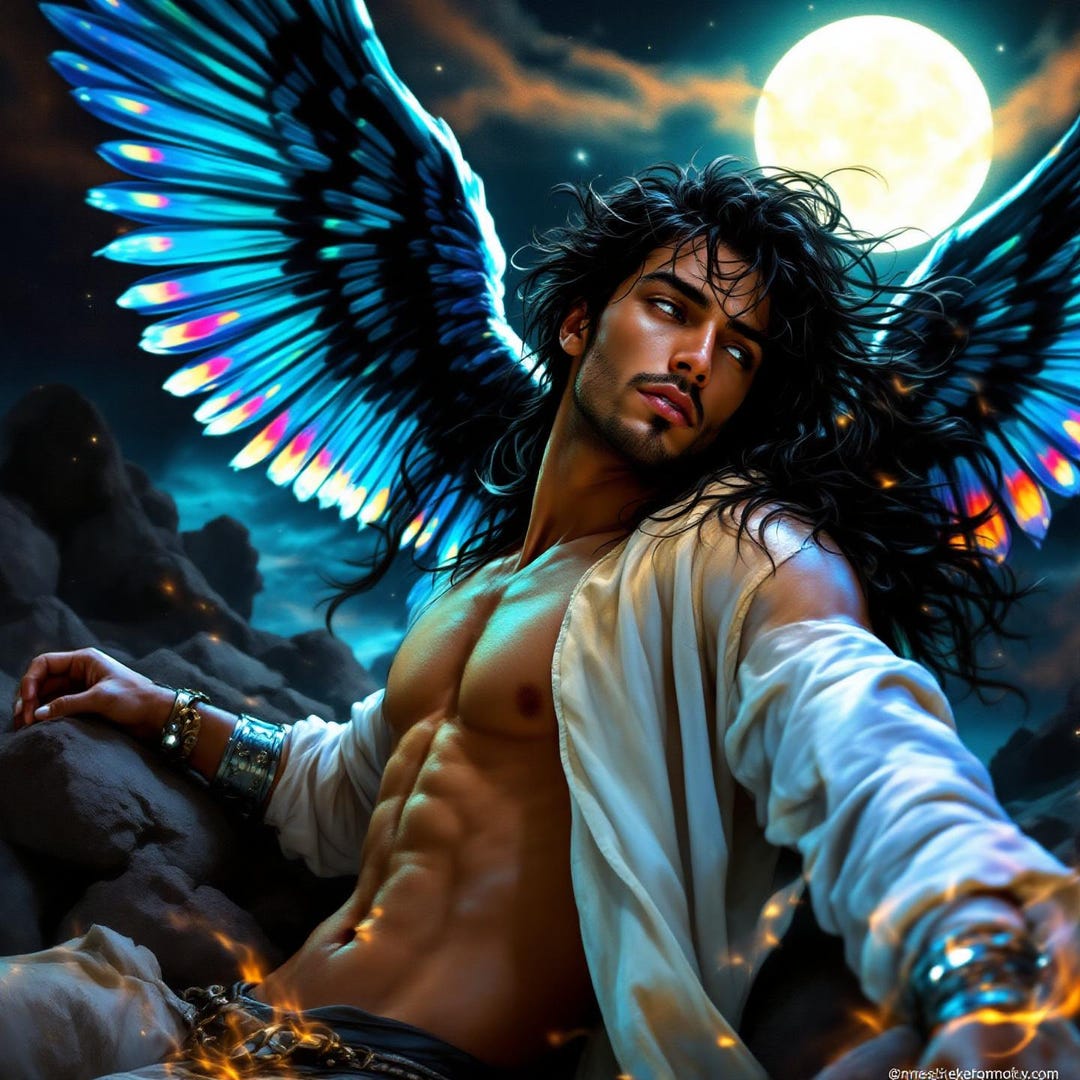 RESERVED ... Rainbow Angel Spirit Protector, Pride, Guide, Shield, Love ...