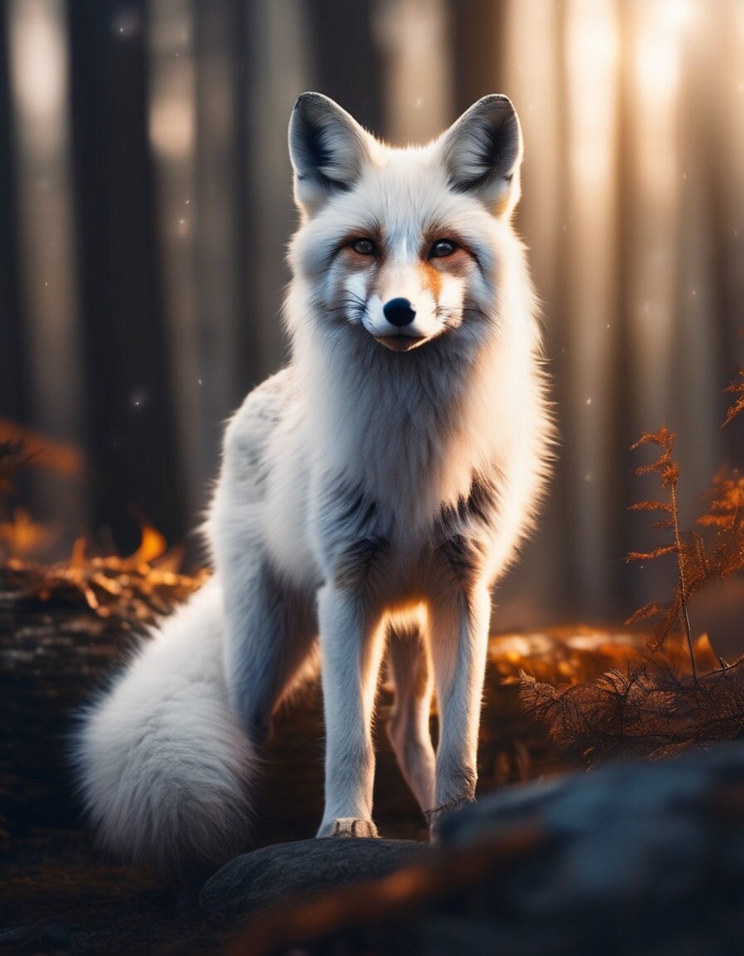 White Fox Familiar, New Witch Familiar, Empowerment, Astral Journey ...