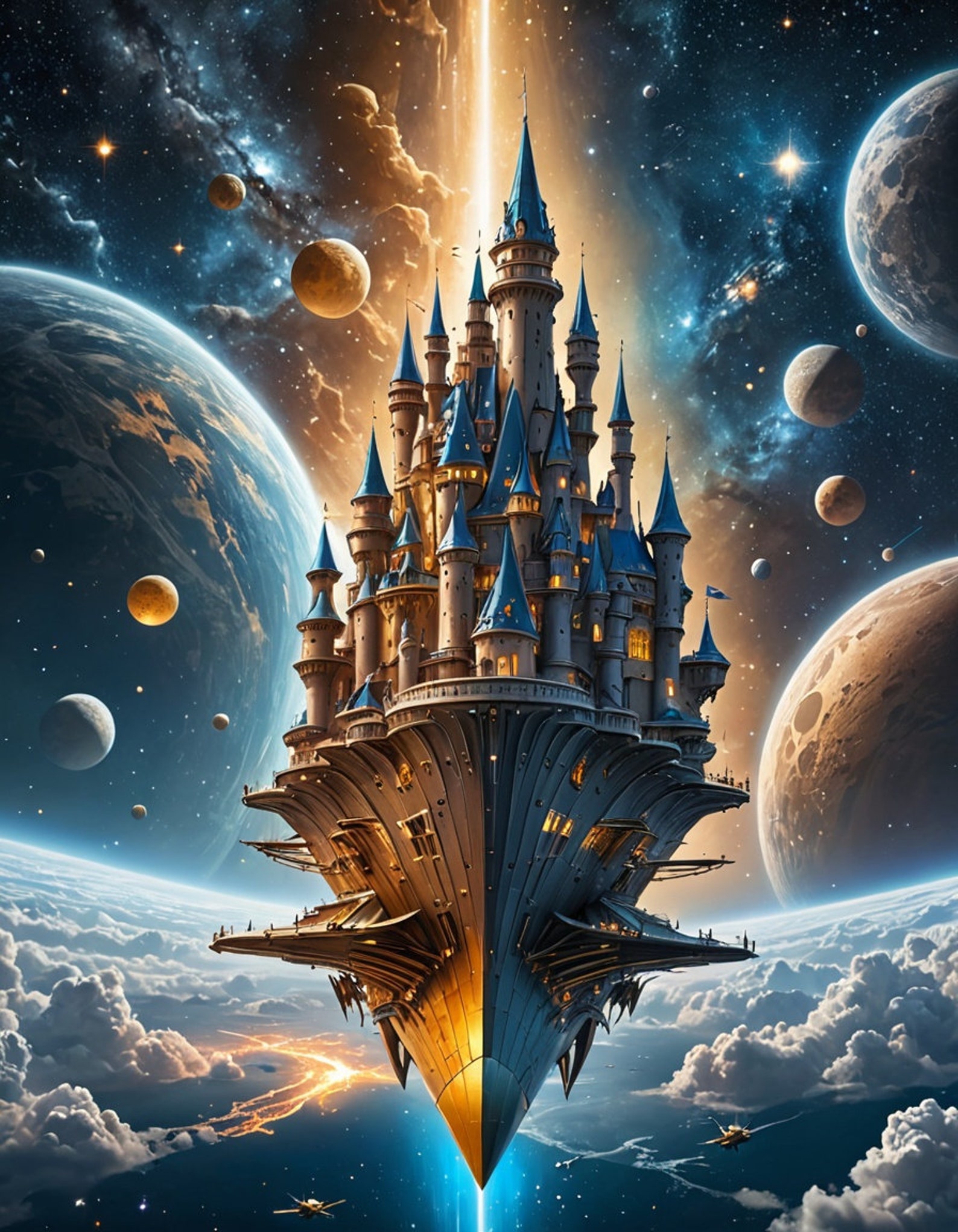Ship Astral Abode, Metaphysical Home, Spirit Energy, Guide Resting ...