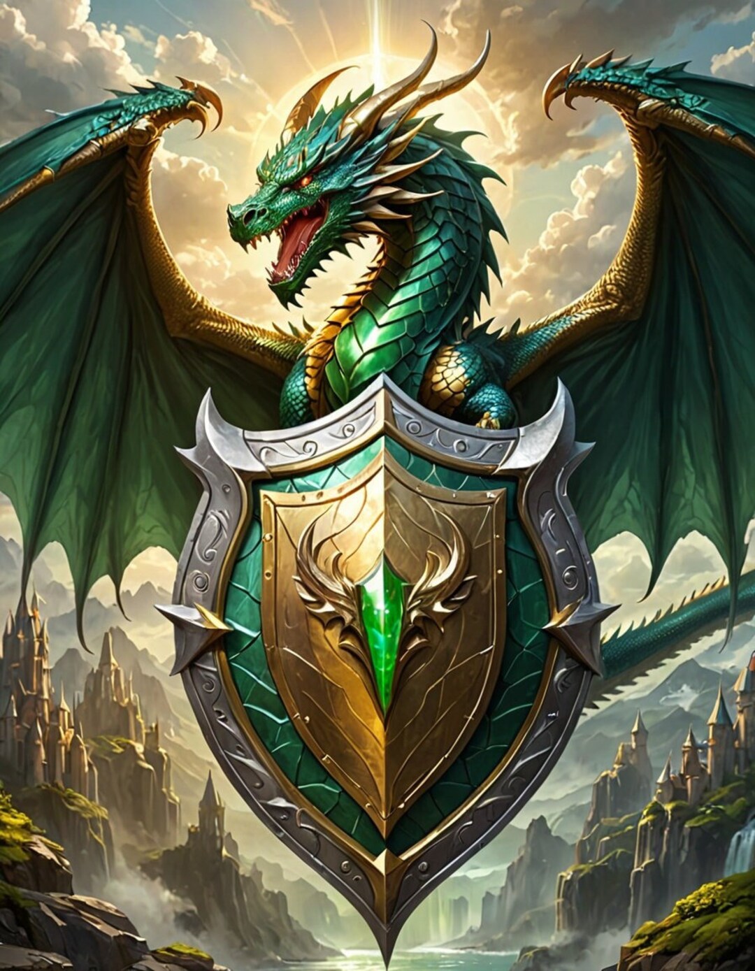 Armored Dragon Companion Spirit, Protection Power, Astral Journey Guide ...
