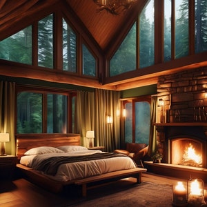 Woodland Log Cabin, Astral Abode, Metaphysical Home, Spirit Energy ...
