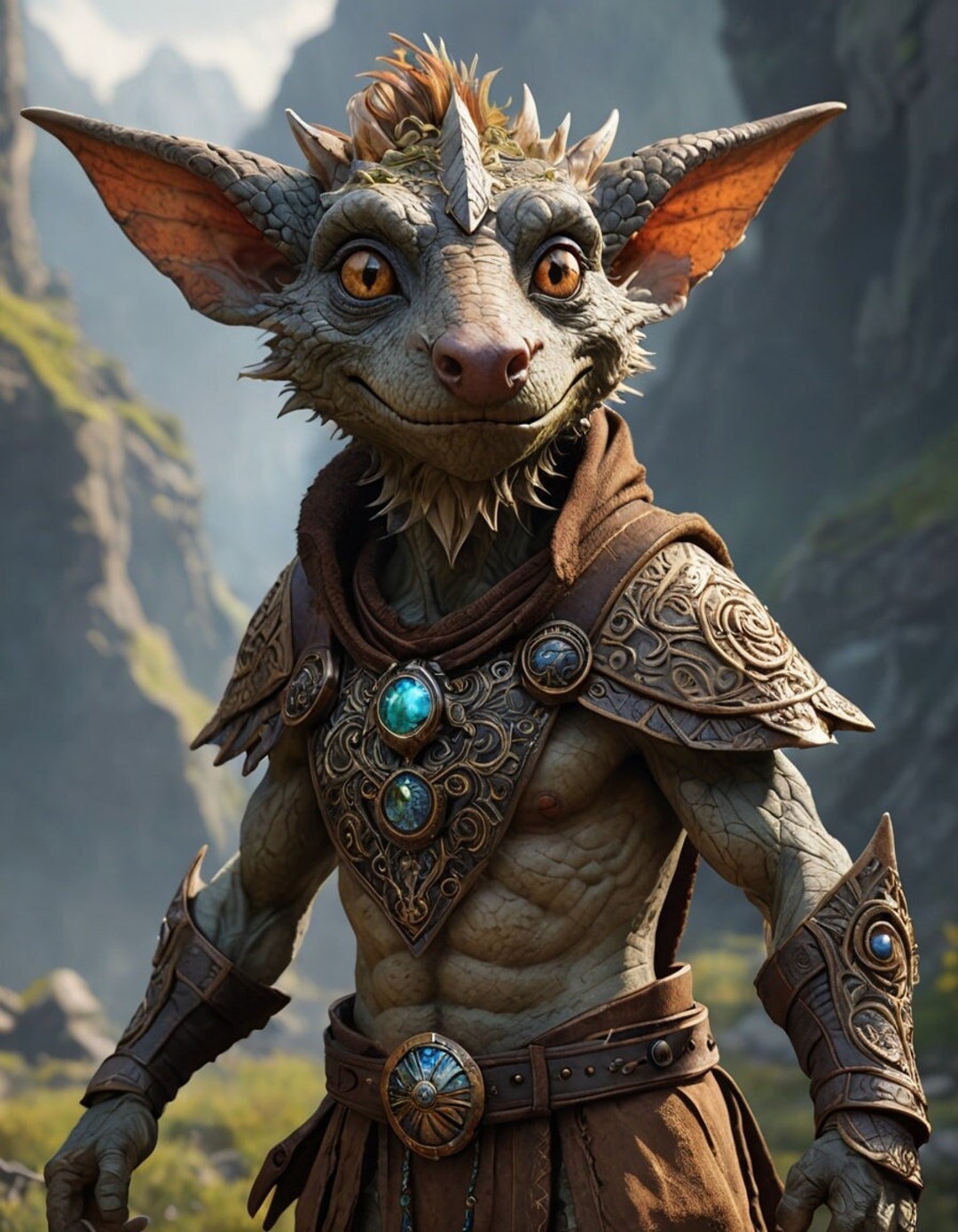 Kobold Familiar, Astral Journey Guide, Mischievous Companion, Spirit ...