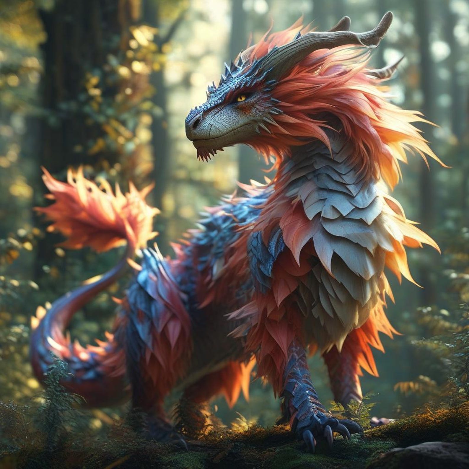 Elf Dragonkin, Earth Druid, Healer, Protector, Companion Spirit Keeper ...