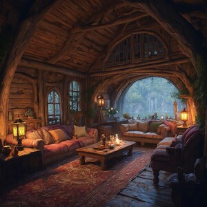 Enchanted Woods Cabin, Astral Abode, Metaphysical Home, Spirit Energy ...