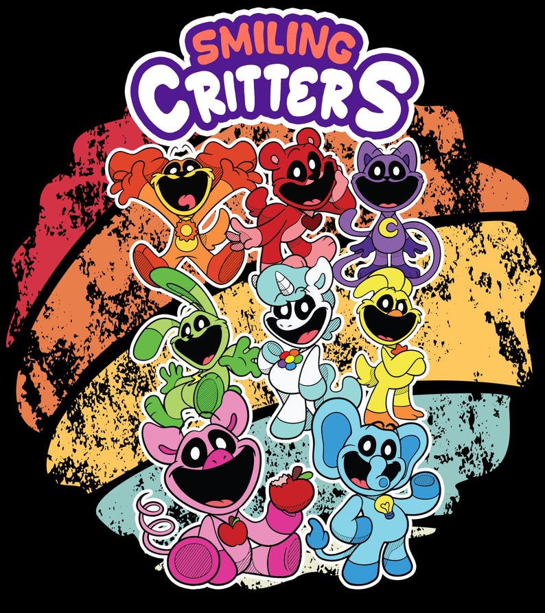 Bundles 5 Pcs X PNG, Poppy Playtime Characters, Monster Cat Nap ...