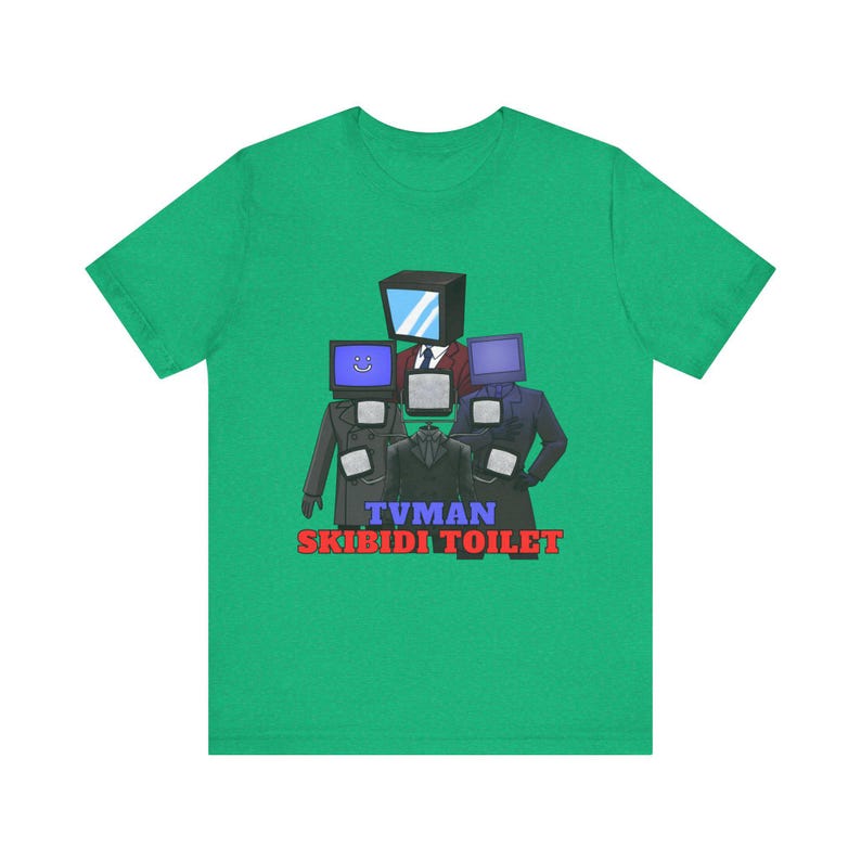 T-shirt S.4: Tvman Style Shows, Toilet Man, Skibidi Meme, Skibidi Man ...