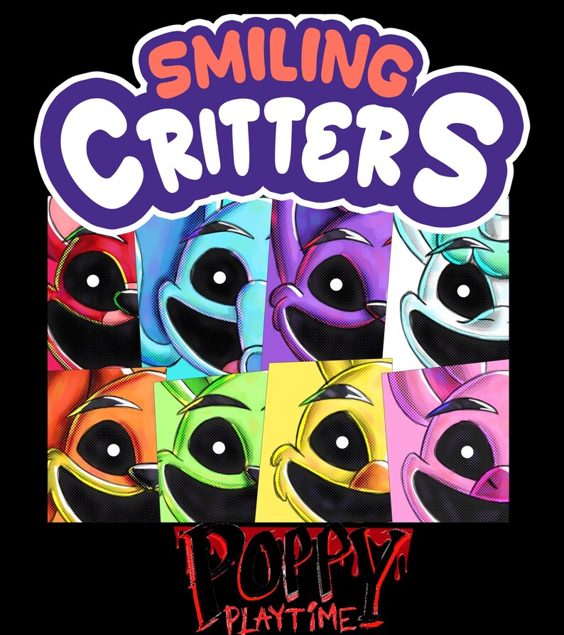 Bundles 5 Pcs X PNG, Poppy Playtime Characters, Monster Cat Nap ...