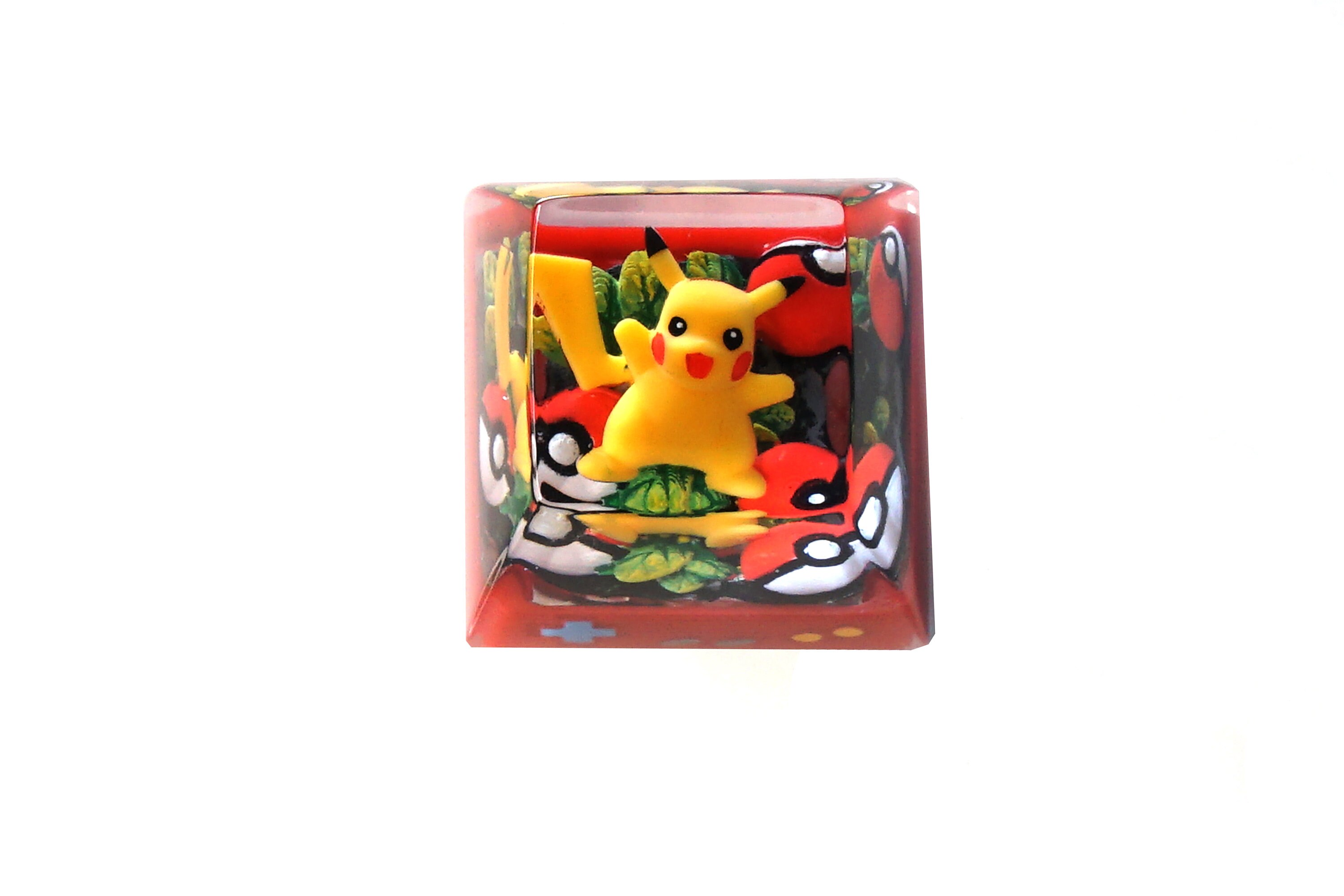 Pikachu Artisan 3D Anime Figure Keycaps Hand Made Keycap for Pokemon - Etsy
