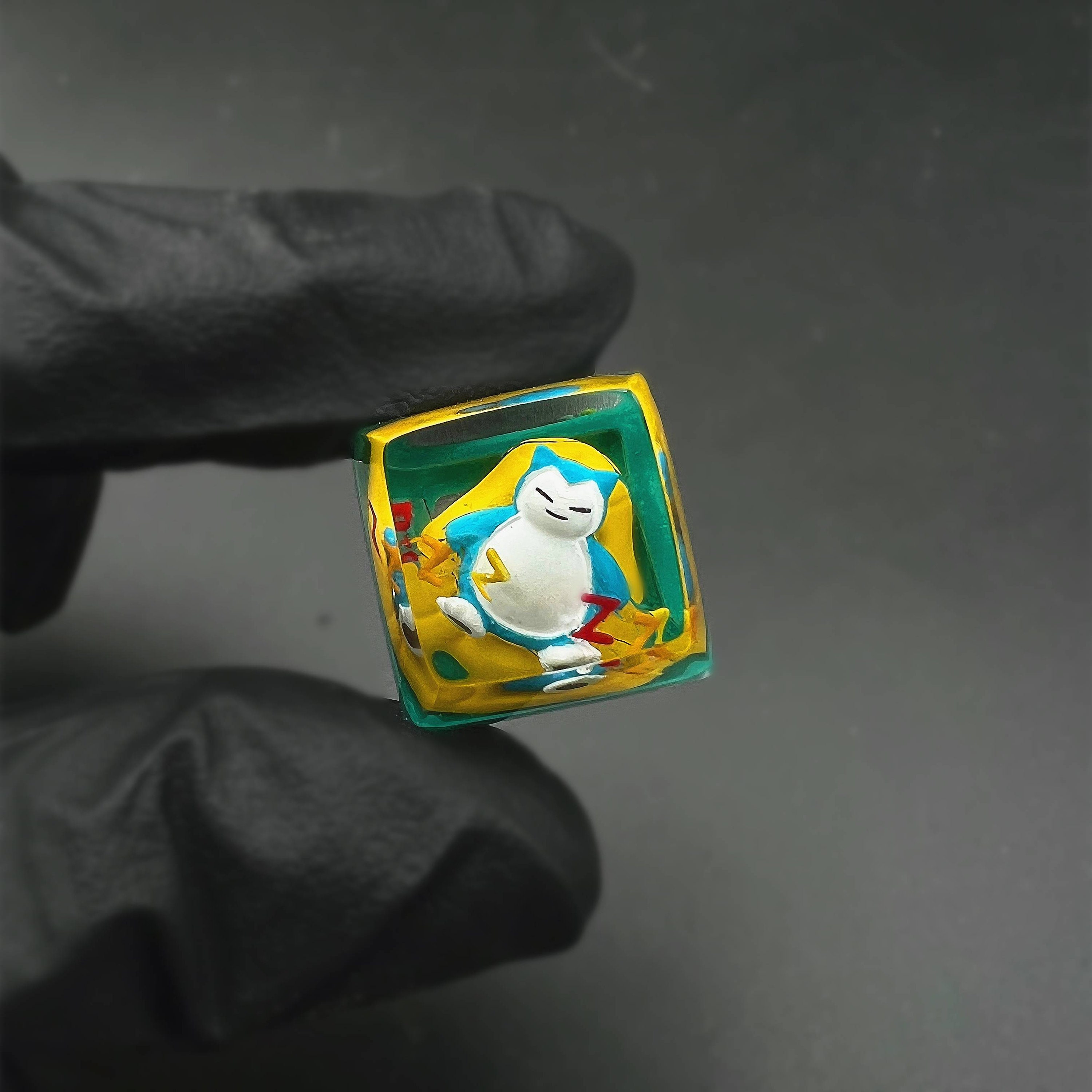 Snorlax Artisan 3D Anime Figure Keycaps Hand Made Keycap for Pokemon - Etsy