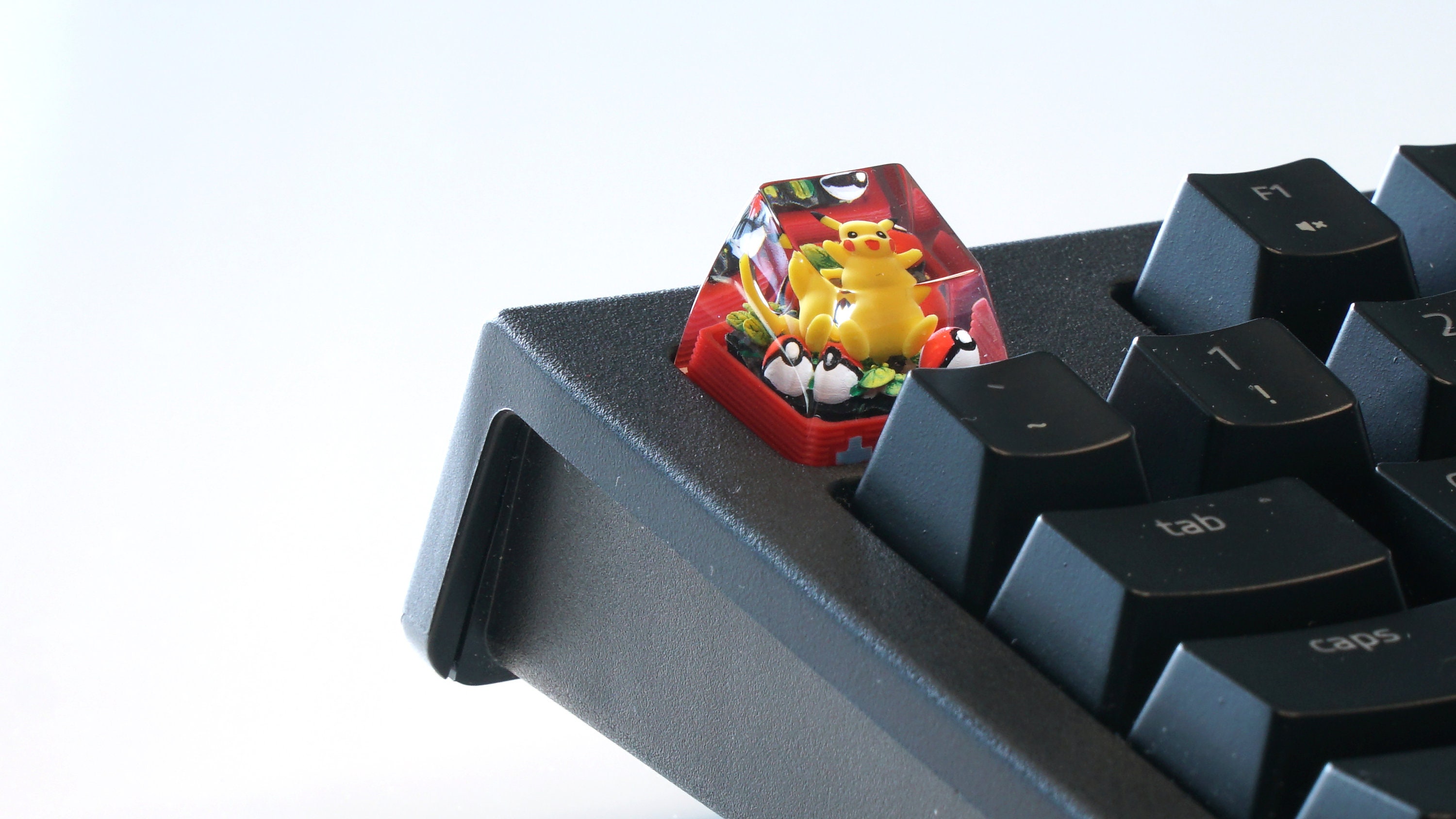 Pikachu Artisan 3D Anime Figure Keycaps Hand Made Keycap for Pokemon - Etsy