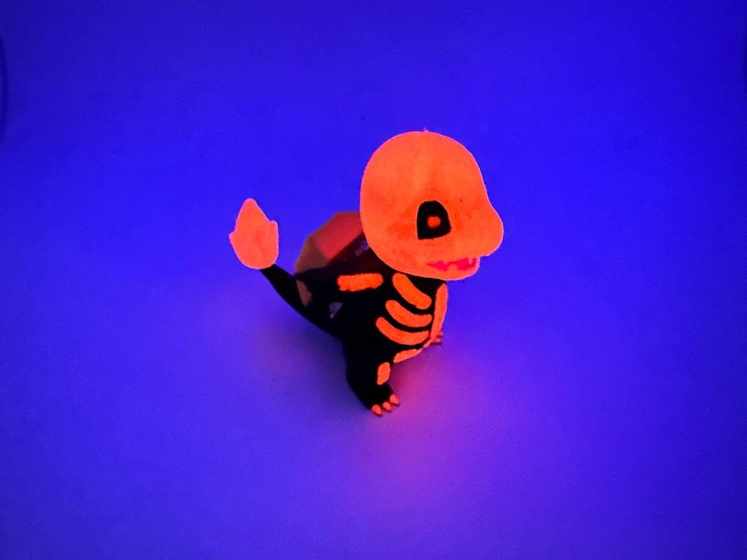Halloween Spooky Charmander Glow in the Dark Fidget - Etsy