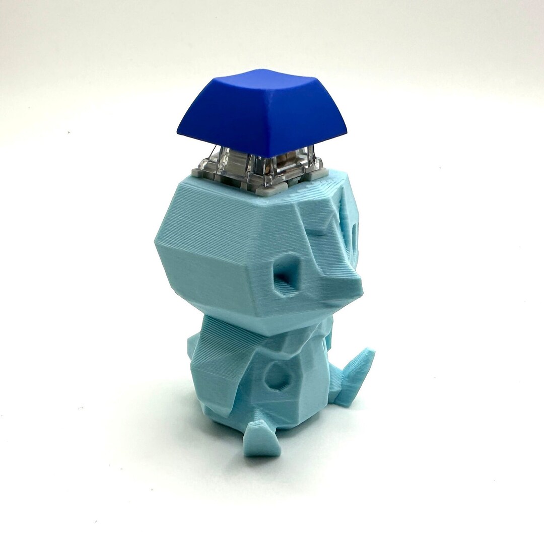 Low Poly Piplup Mechanical Switch Fidget Toy Stim Toy, Stress Relief ...