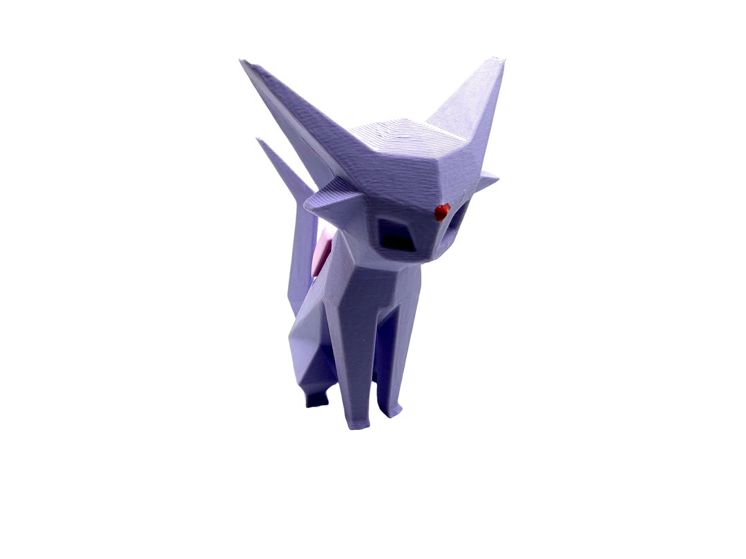 Low Poly Espeon Mechanical Switch Fidget Toy Stim Toy, Stress Relief ...